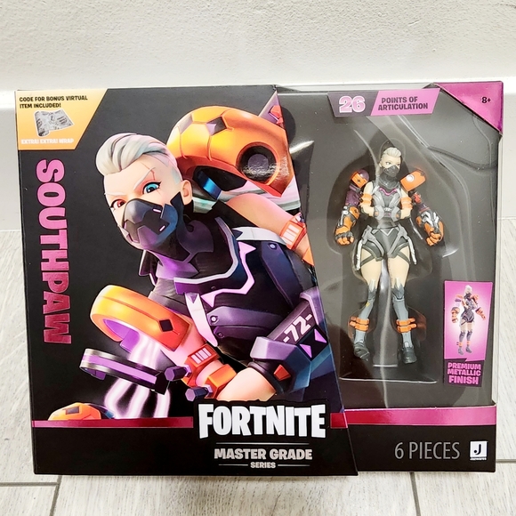 Jazwares | Toys | Fortnite Master Grade Series Southpaw | Poshmark
